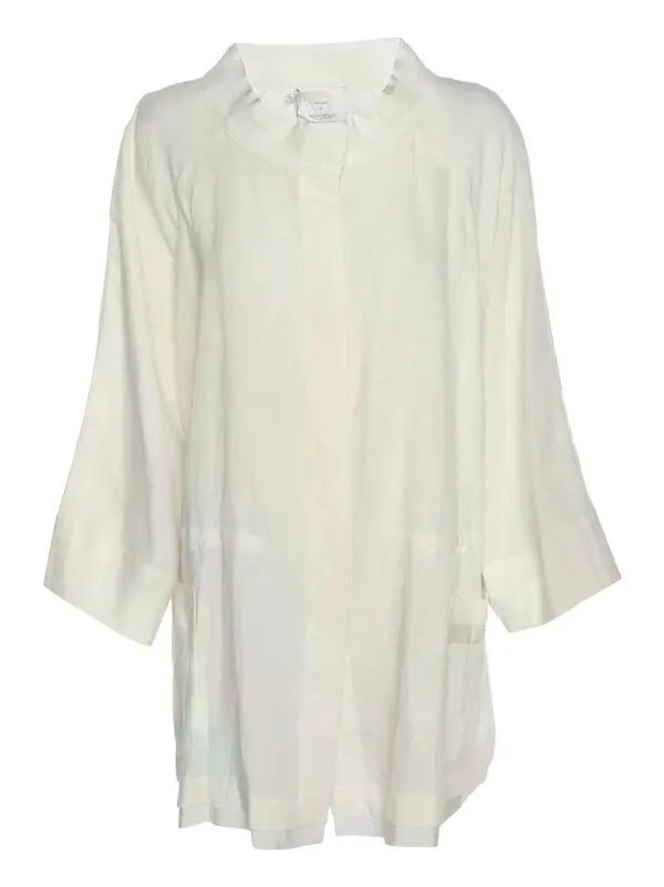 Marina Rinaldi Voyage Linen Shirt - White