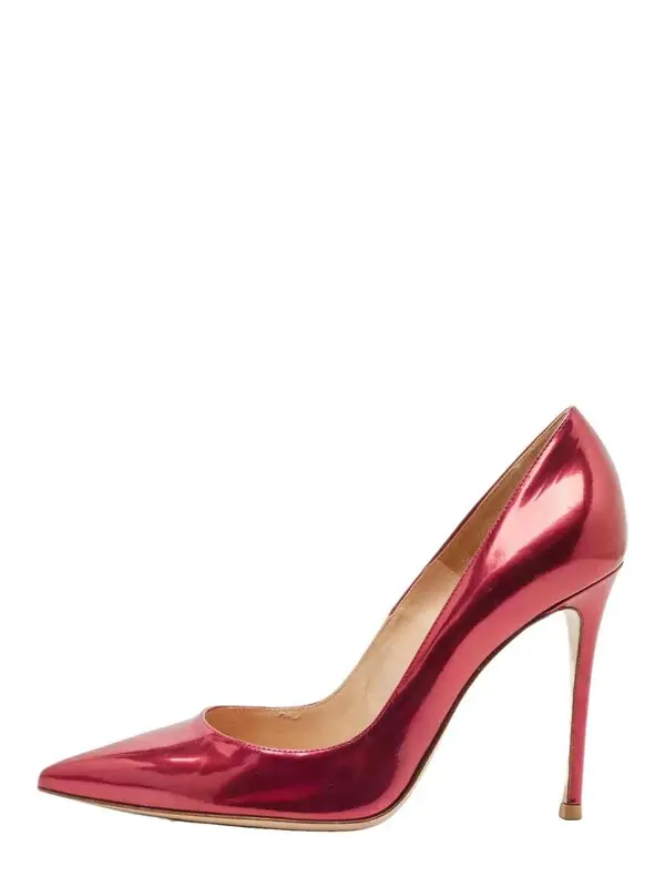 GIANVITO ROSSI Pointed-toe Stiletto Pumps - Red