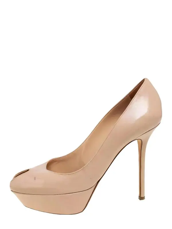 SERGIO ROSSI Leather Pumps - Neutrals