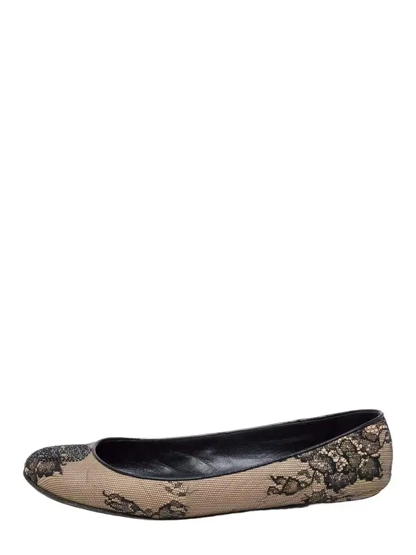 GIUSEPPE ZANOTTI Leather Ballet Flats - Neutrals
