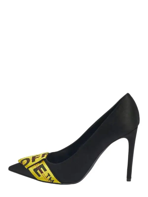 Off-White Bow-embellished Pumps - Black
