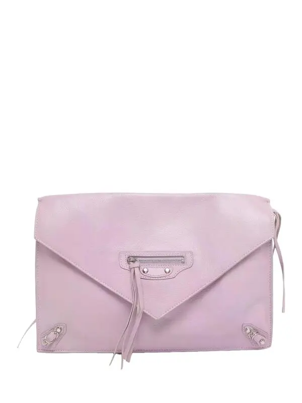Balenciaga Leather Clutch - Pink