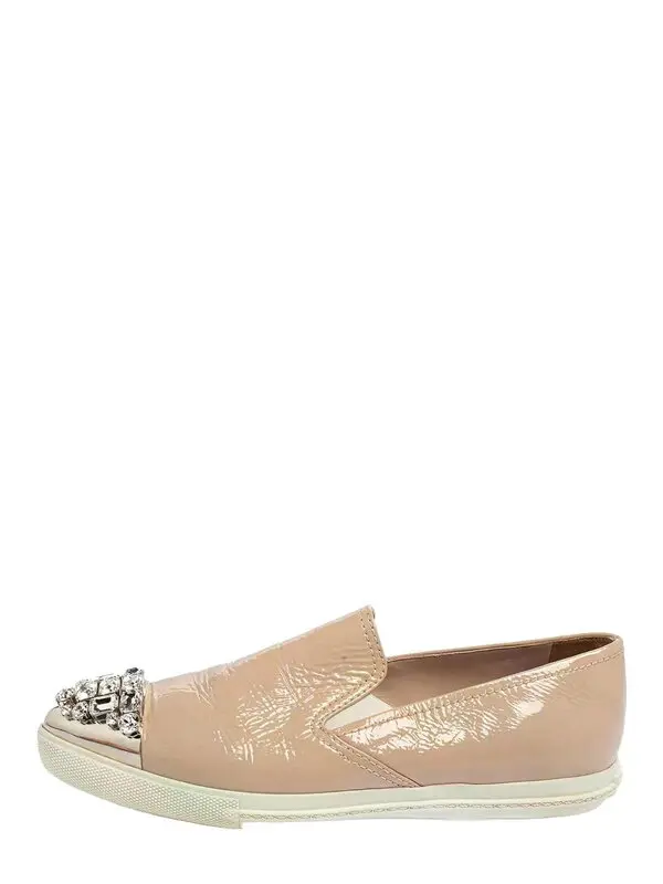 Miu Miu Slip-on Sneakers - Neutrals