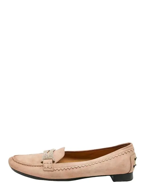 TOD'S Gommino Suede Loafers - Neutrals