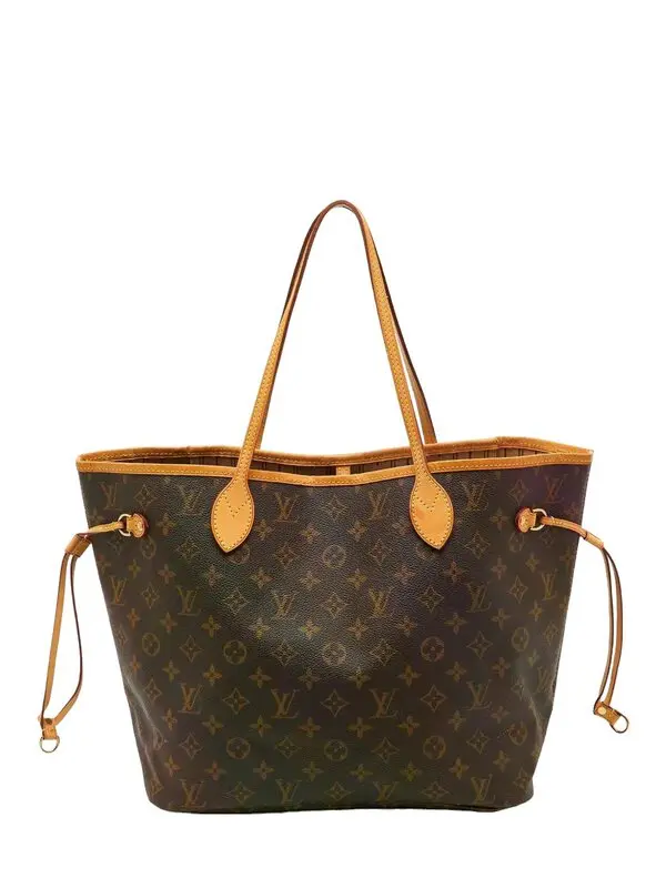 LOUIS VUITTON 2009 Neverfull Mm Monogram Canvas Tote - Brown