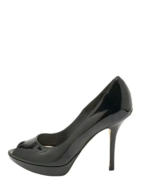 Dior Miss Peep-toe Platform Pumps - Black