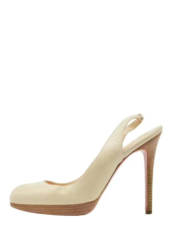 CHRISTIAN LOUBOUTIN 115mm Slingback Pumps - Neutrals