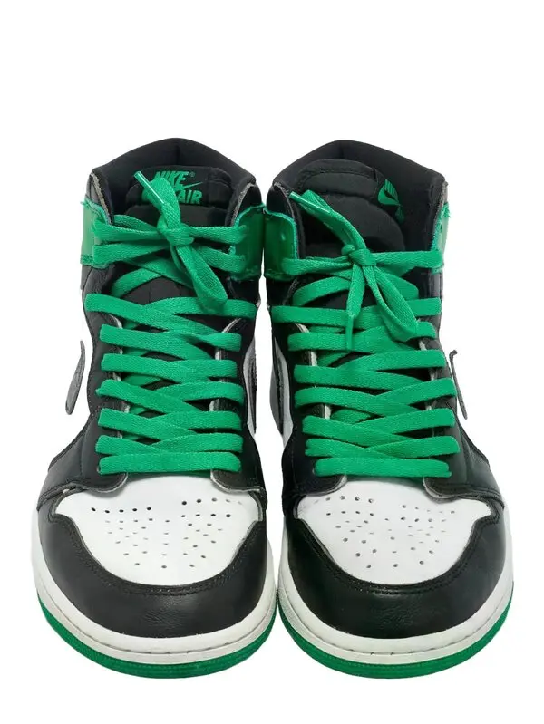 JORDAN Leather High-top Sneakers - Green