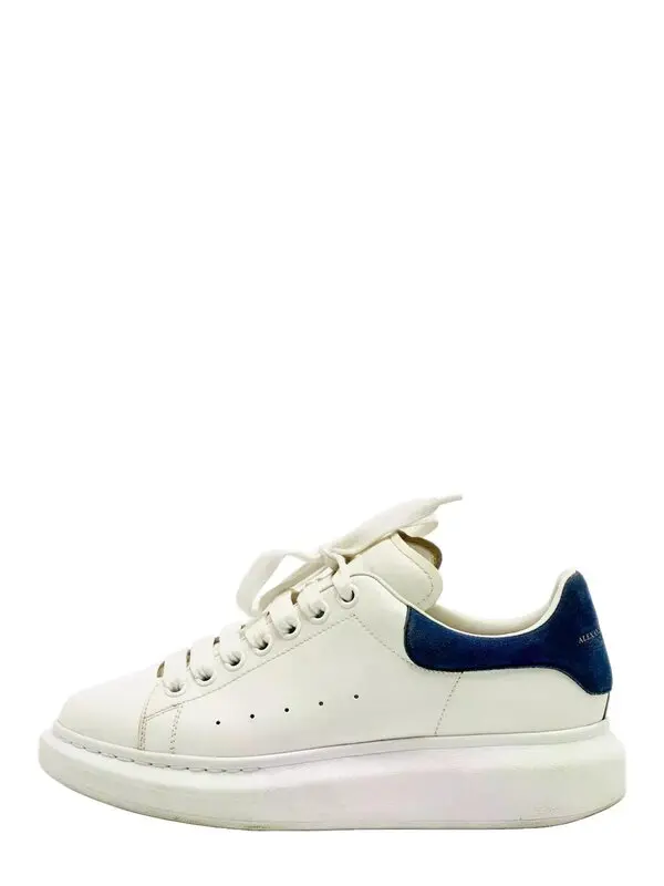 Alexander McQueen Leather Sneakers - White