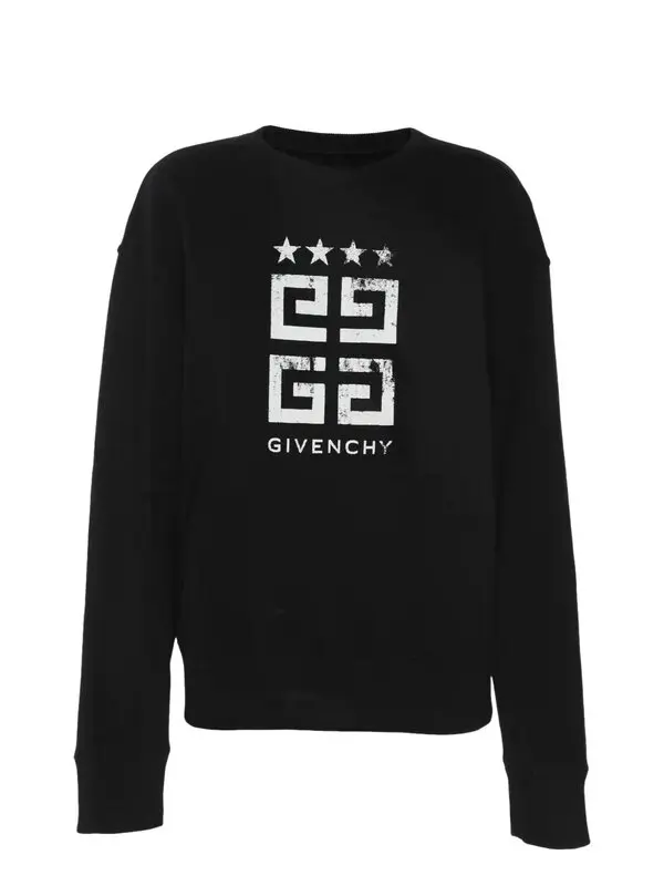 Givenchy Logo-print Sweatshirt - Black