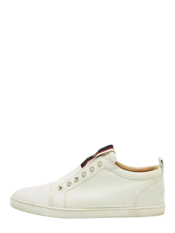 CHRISTIAN LOUBOUTIN F.a.v. Fique A Vontade Slip-on Sneakers - White