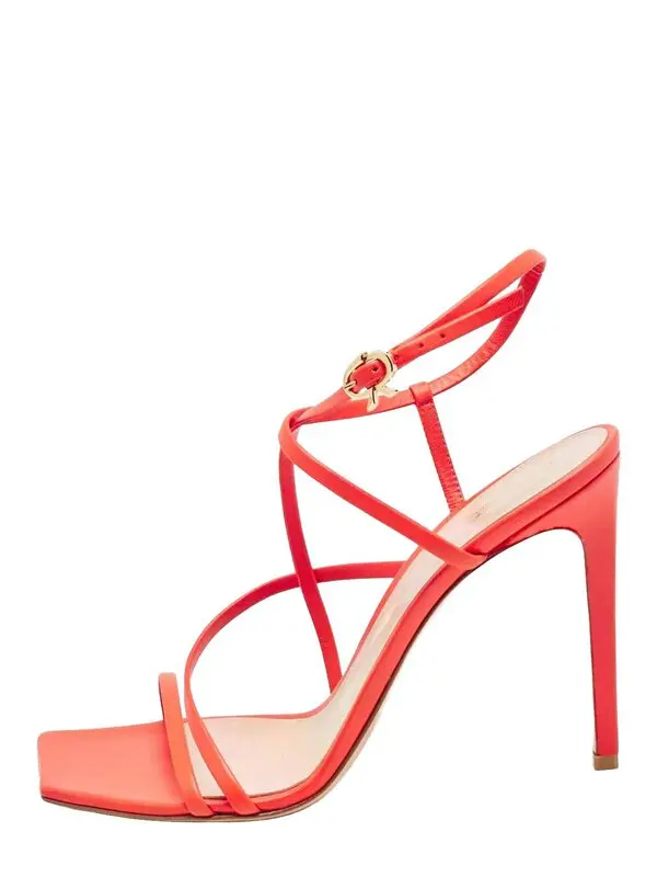 GIANVITO ROSSI 110mm Manilla Sandals - Red
