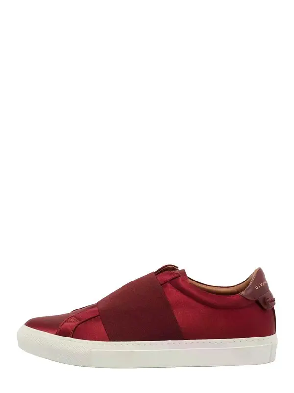 Givenchy Satin Slip-on Sneakers - Red