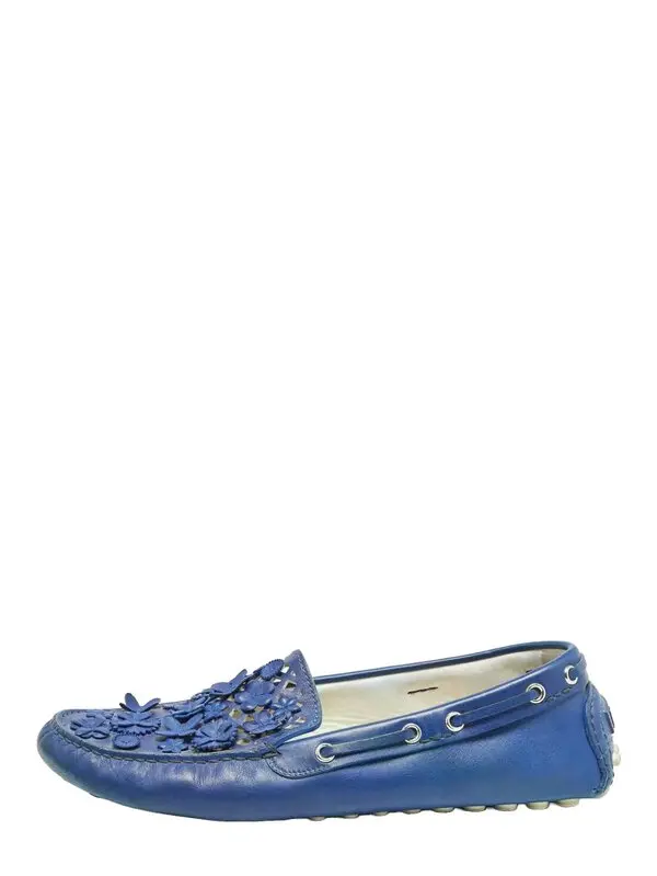 Dior Leather Loafers - Blue