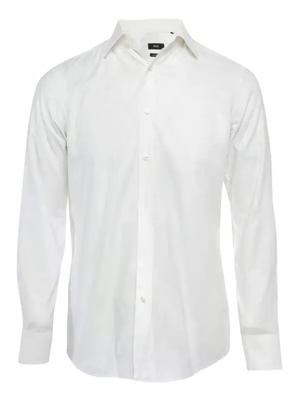 BOSS Cotton Shirt - White