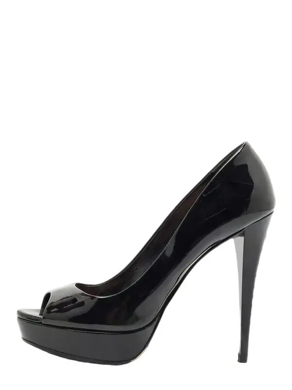 Miu Miu 120mm Platform Peep-toe Pumps - Black