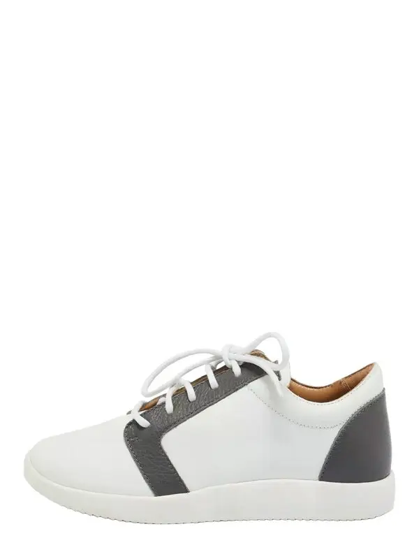 GIUSEPPE ZANOTTI G Runner Leather Sneakers - White