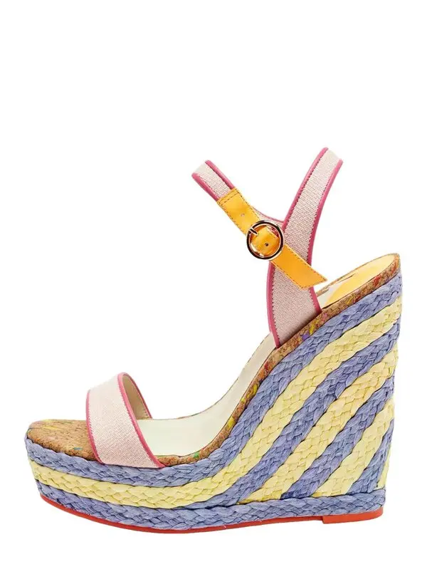 SOPHIA WEBSTER Lucita Canvas Espadrille - Pink