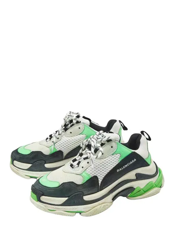 Balenciaga Triple S Low-top Sneakers - White