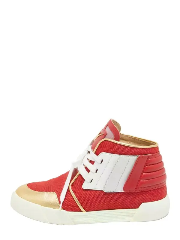GIUSEPPE ZANOTTI Foxy London High-top Sneakers - Red