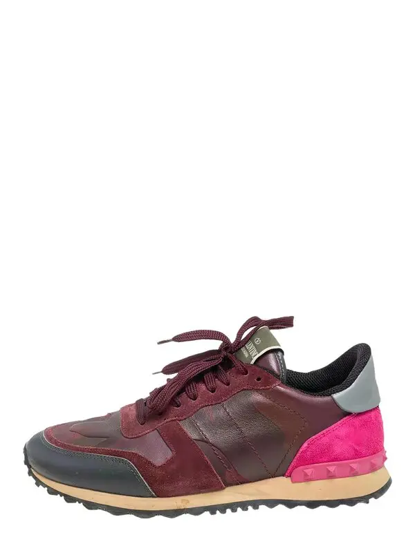 Valentino Garavani Rockrunner Sneakers - Red
