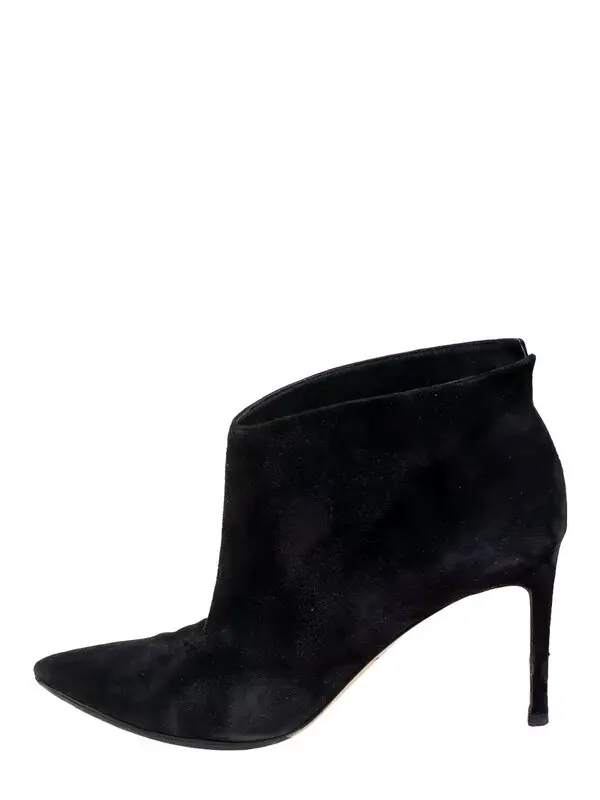 GIANVITO ROSSI 85mm Vania Pointed-toe Ankle Boots - Black