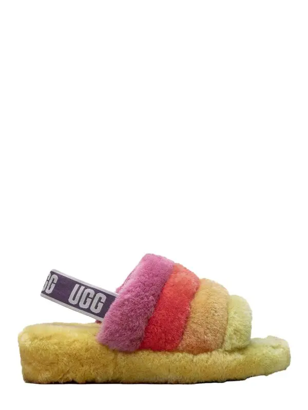 UGG Flatform Sole Slides - Yellow