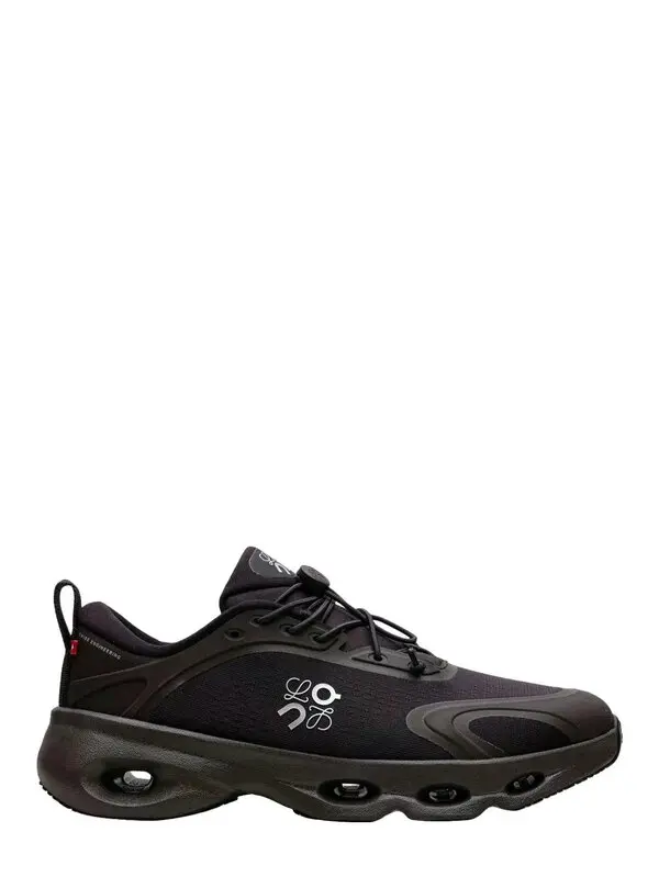 On X Loewe Cloudsolo Logo-print Sneakers - Black