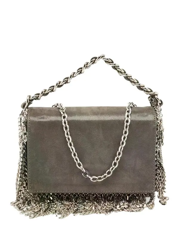 JIMMY CHOO Chain Fringe-detail Tote Bag - Grey