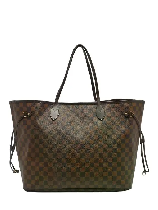 LOUIS VUITTON 2009 Neverfull Gm Coated-canvas Tote Bag - Brown