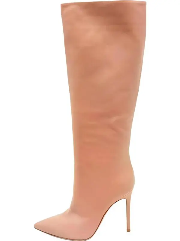 GIANVITO ROSSI Suzan Leather Boots - Pink