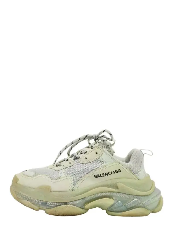 Balenciaga Lace-up Sneakers - Neutrals