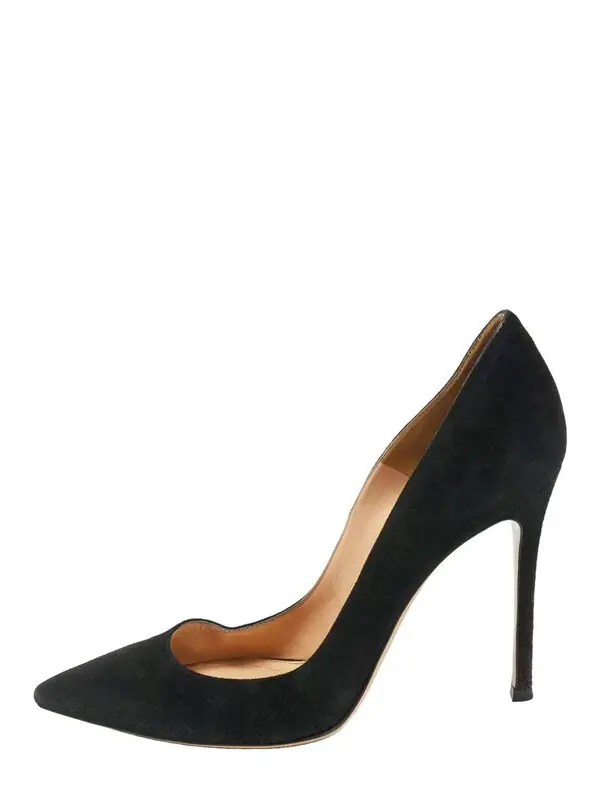 GIANVITO ROSSI Suede Pumps - Black