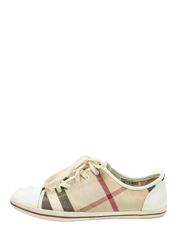 Burberry Nova Check Sneakers - Neutrals
