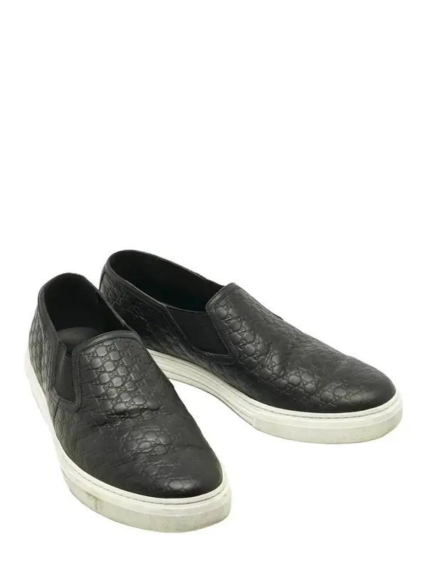 Gucci Microssima Slip-on Sneakers - Black