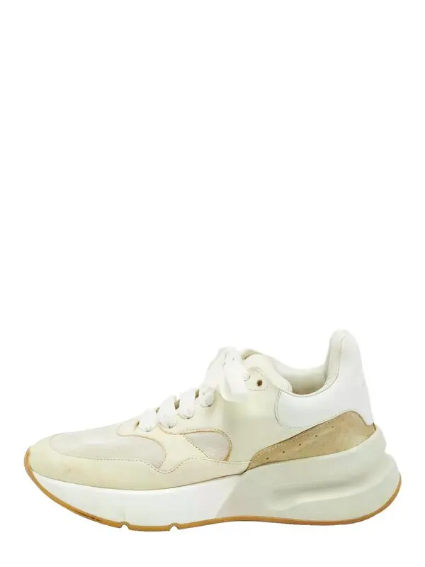 Alexander McQueen Oversized Runner Lace-up Sneakers - Neutrals