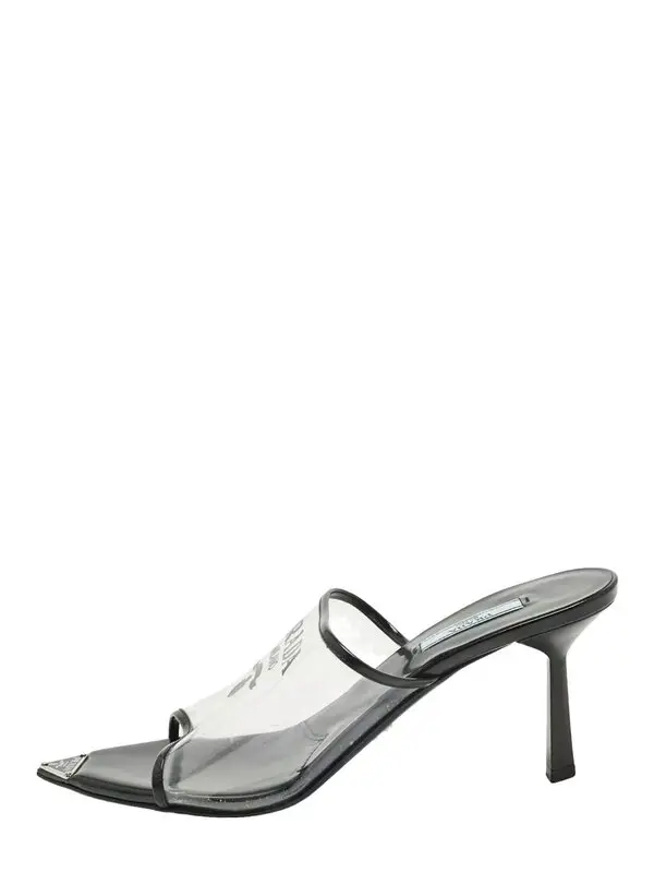 Prada Logo Open-toe Sandals - White