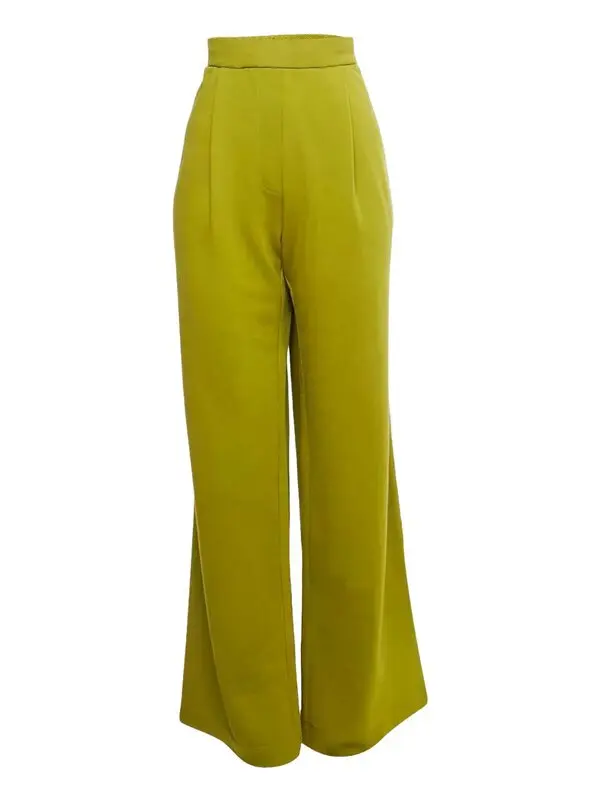 Dries Van Noten Knit Wide-leg Trousers - Green
