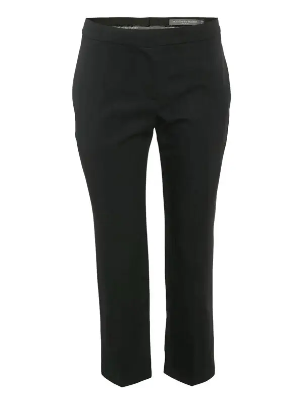 Alexander McQueen Wool Trousers - Black