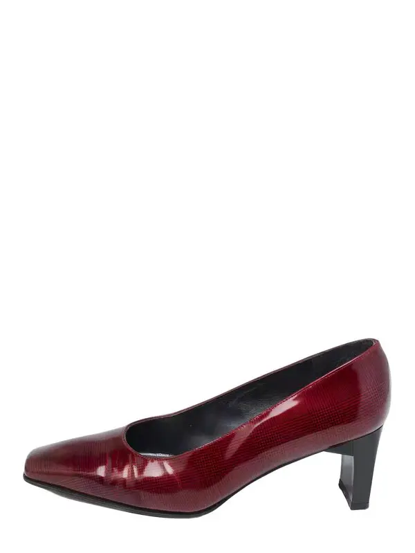STUART WEITZMAN 60mm Square-toe Pumps - Red