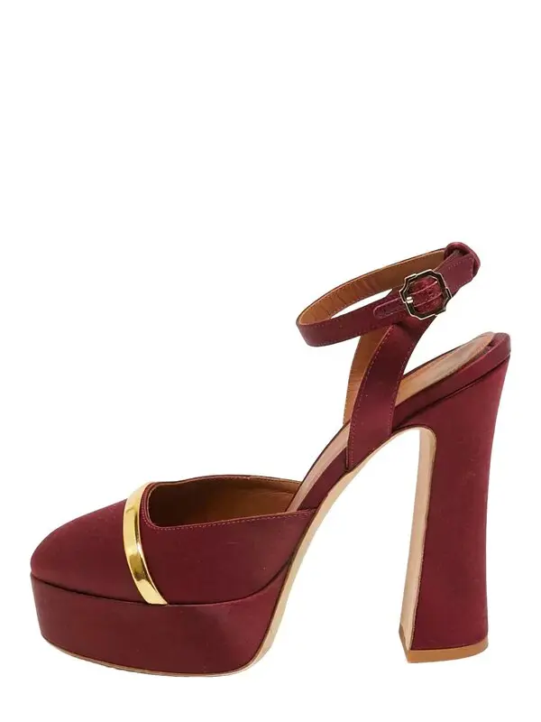 MALONE SOULIERS 100mm Platform Sandals - Red