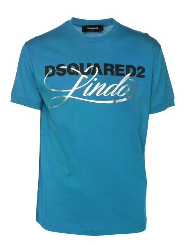 Dsquared2 Logo-print T-shirt - Blue