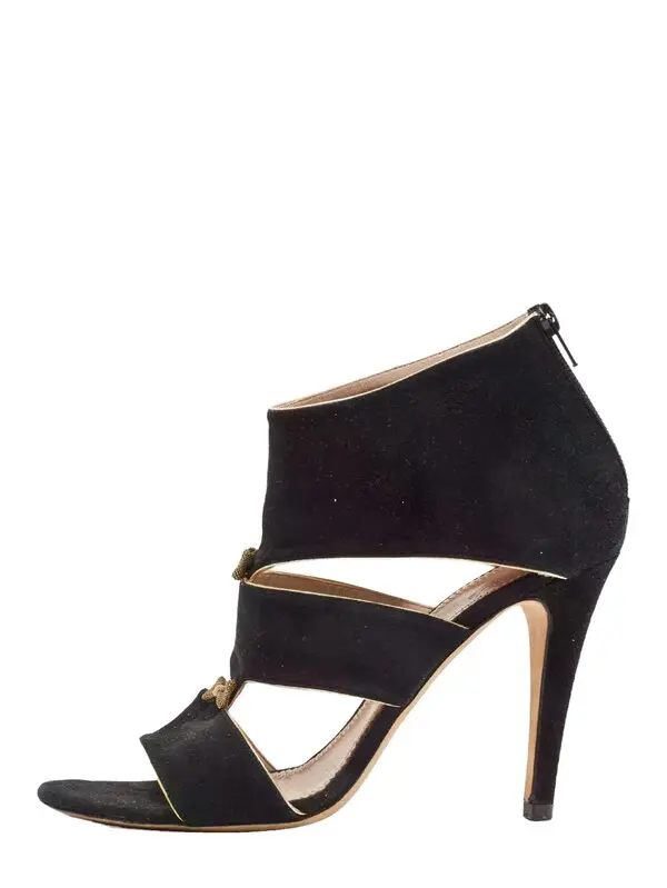 Chloé 110mm Strappy Open-toe Heels - Black