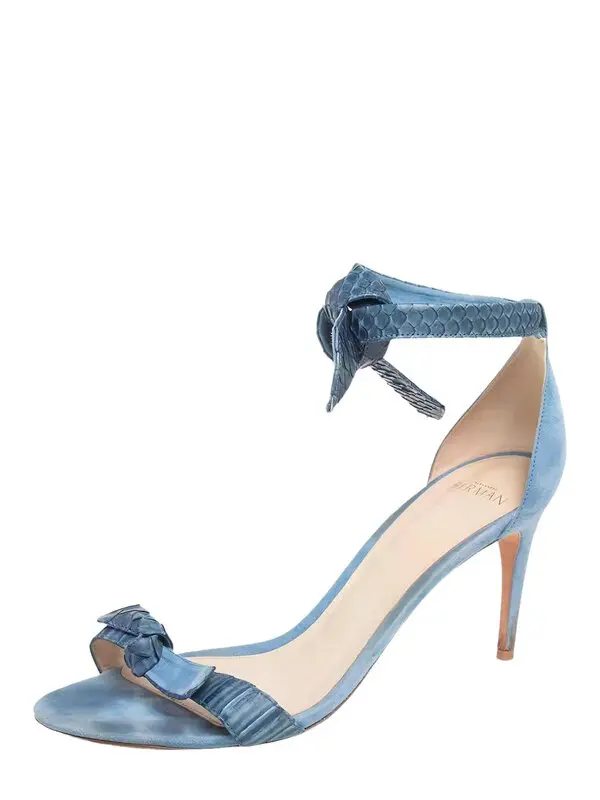 ALEXANDRE BIRMAN 80mm Clarita Sandals - Blue