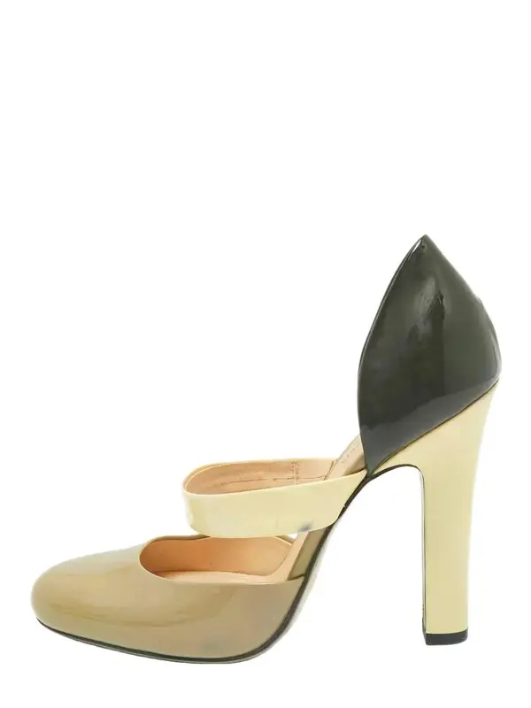 Bottega Veneta Mary Jane Round-toe Pumps - Neutrals