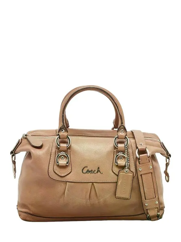 COACH® Leather Tote Bag - Neutrals