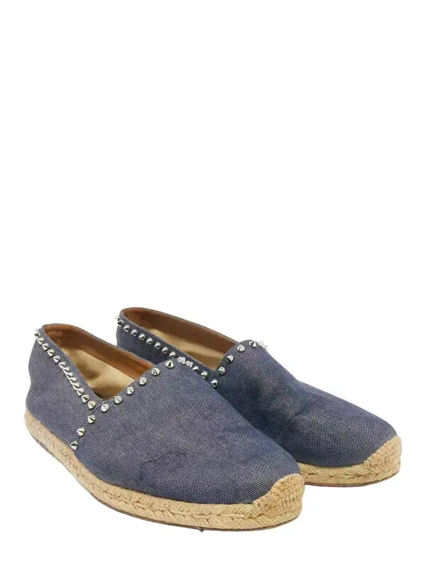 CHRISTIAN LOUBOUTIN Denim Espadrilles - Blue