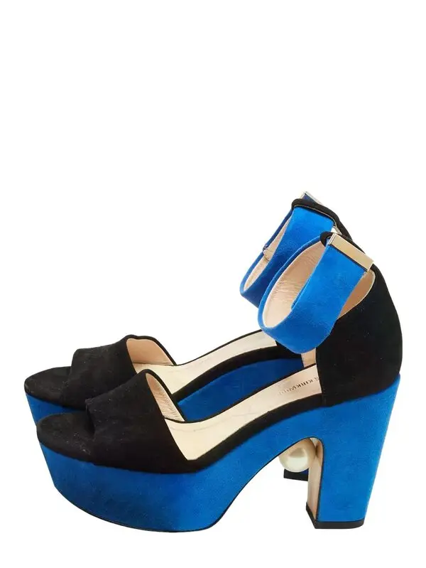 NICHOLAS KIRKWOOD Platform Heeled Sandals - Black
