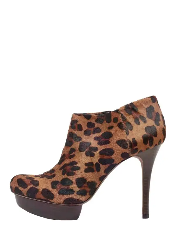 Tory Burch 110mm Leopard-print Platform Boots - Brown