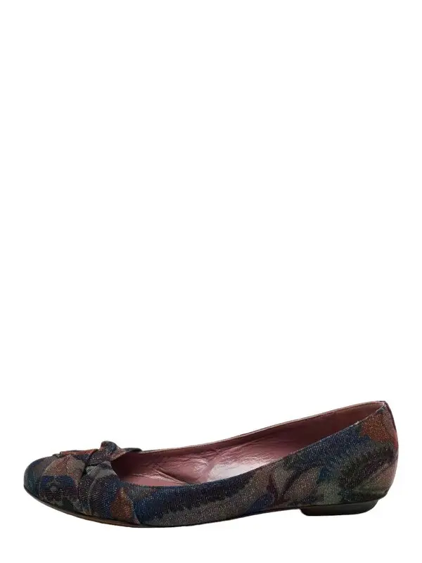 Missoni Knot-detailing Ballet Flats - Black